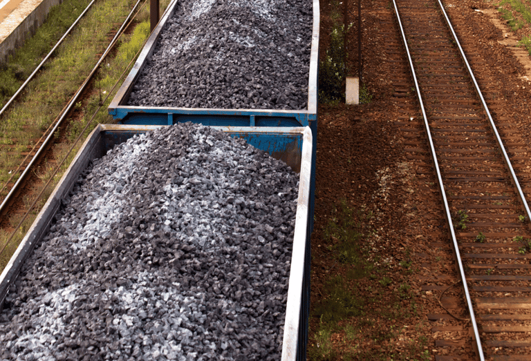 Rail Wagon Encapsulation To Prevent Dust Lift Off In Transit