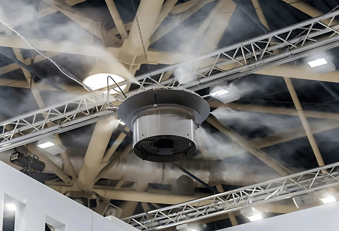 Operating Pressures Of Dust Suppression Misting Systems